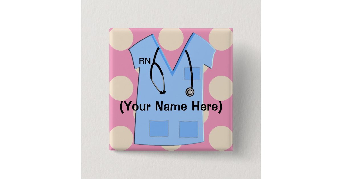 Registered Nurse Name Badge | Zazzle