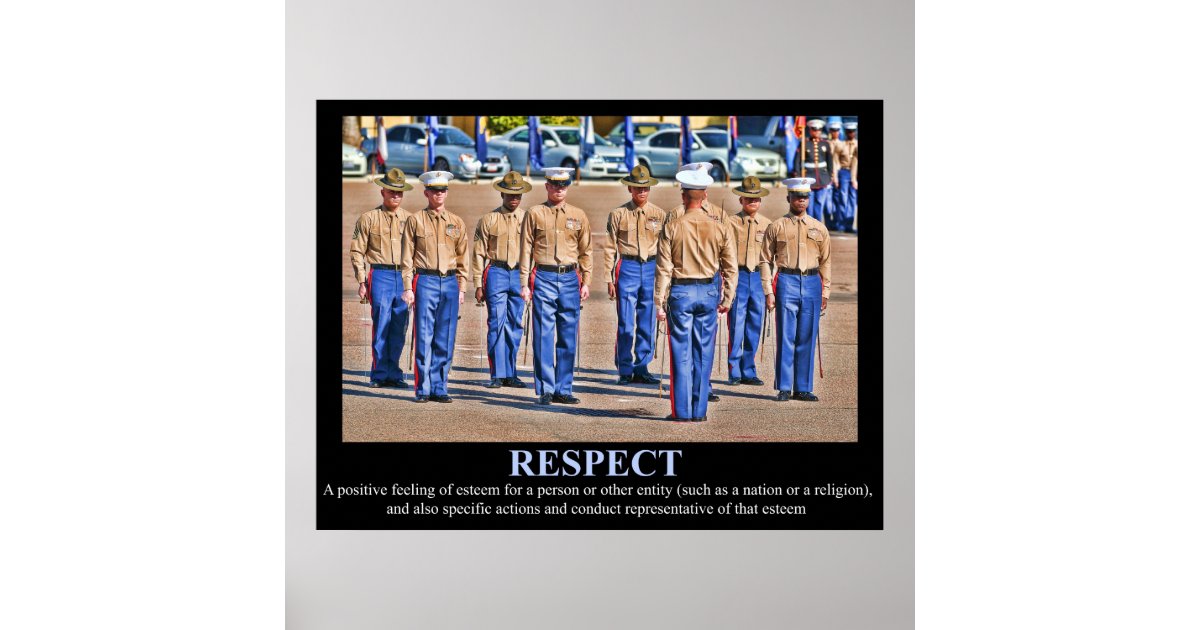 RESPECT Poster | Zazzle
