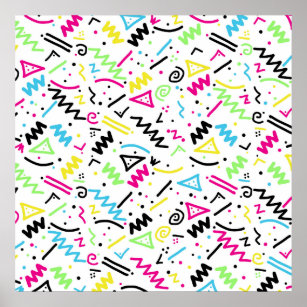 80s Neon Art & Wall Décor | Zazzle.com.au