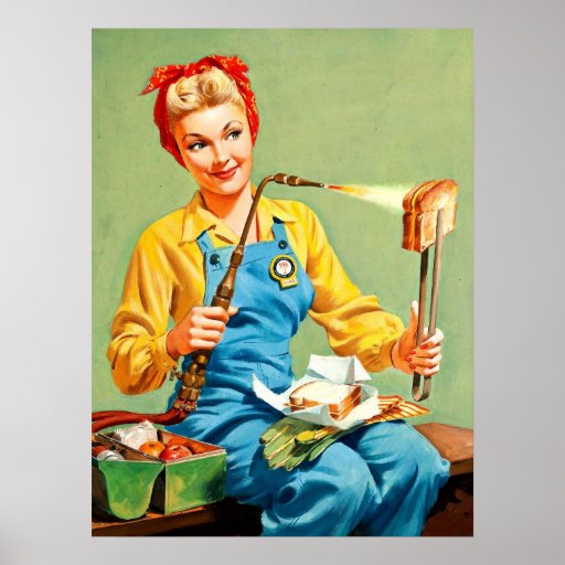 Vintage Women Posters, Vintage Women Prints