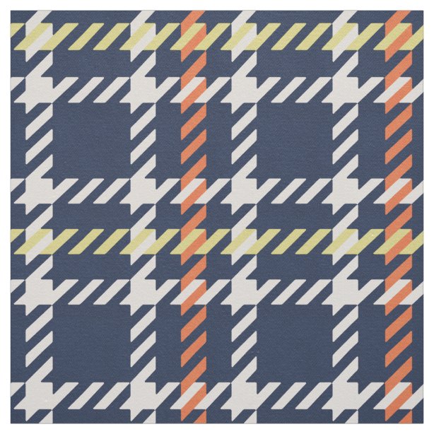 Houndstooth Fabric | Zazzle.com.au
