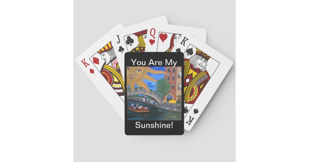 River Walk Deck of Cards | Zazzle