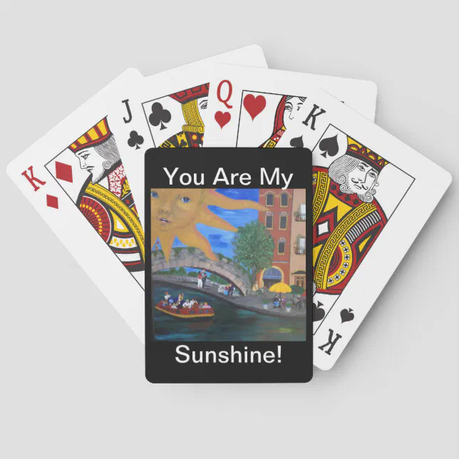 River Walk Deck of Cards | Zazzle