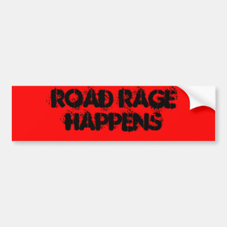 Road Rage Bumper Stickers - Car Stickers | Zazzle.com.au