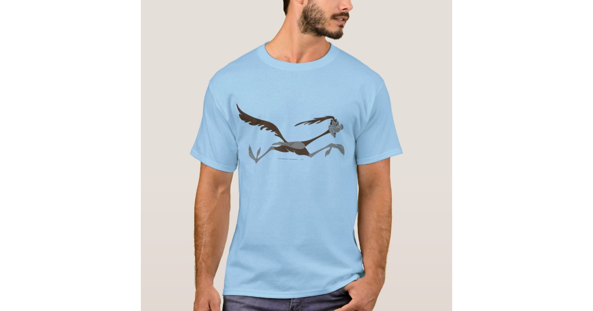 ROAD RUNNER™ running T-Shirt | Zazzle