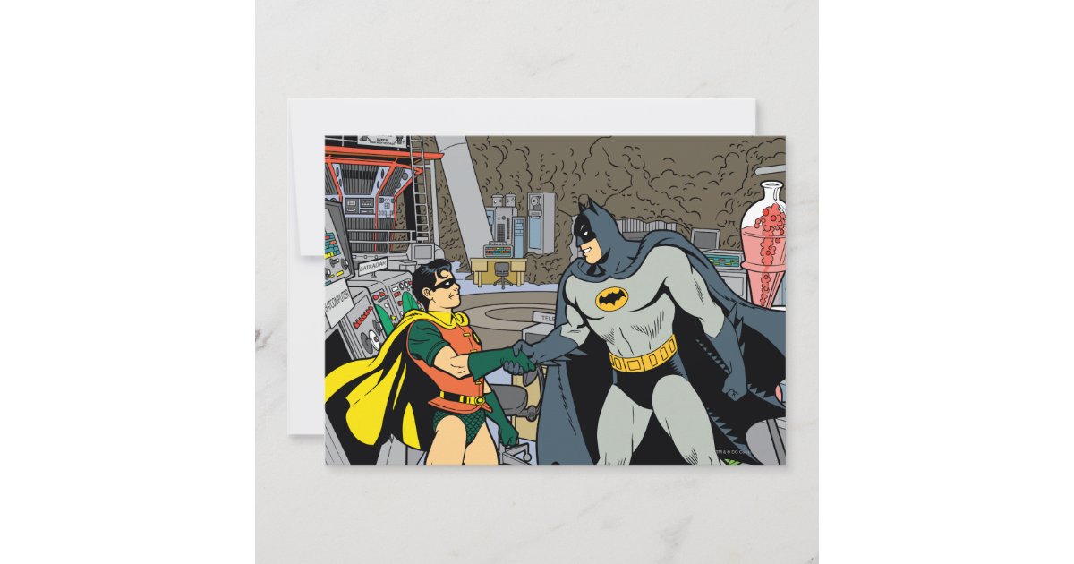 Robin And Batman Handshake | Zazzle