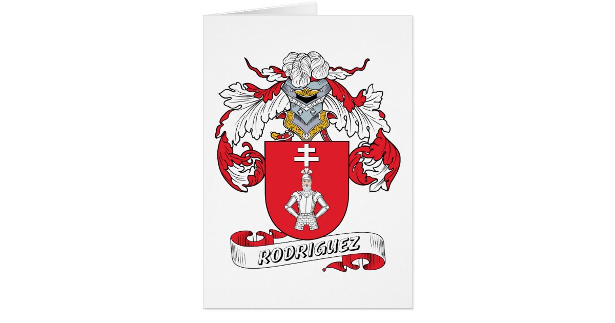 Rodriguez Family Crest | Zazzle