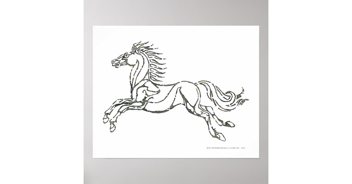 Rohan Symbol Poster | Zazzle