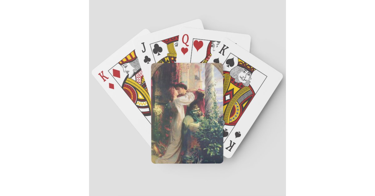 Romeo and Juliet Playing Cards | Zazzle