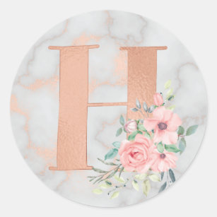 Letter H Stickers | Zazzle AU