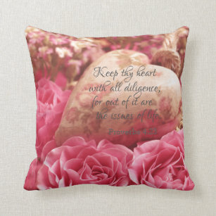 Bible Verse Typography Decorative & Throw Cushions | Zazzle AU