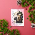 Rosy Pink She Did It Graduation Announcement Party | Zazzle