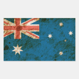 Australian Flag Stickers | Zazzle.com.au