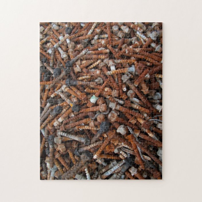 Rusty Screws Puzzle/Jigsaw Puzzle | Zazzle.com.au