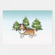 Sable Shetland Sheepdog In A Winter Forest Wrapping Paper Sheet | Zazzle