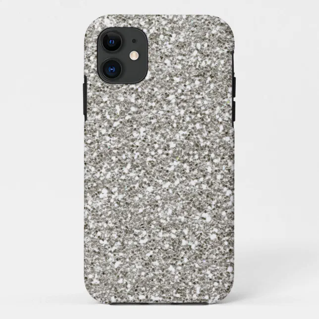 SALE Gorgeous Silver Glitter iPhone 5 Case | Zazzle