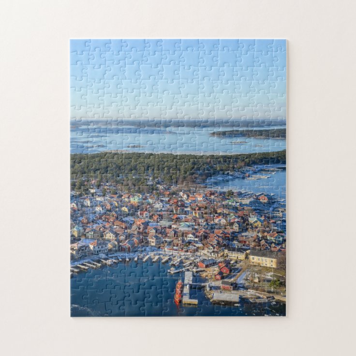 Sandhamn, Stockholm archipelago, Sweden Jigsaw Puzzle | Zazzle