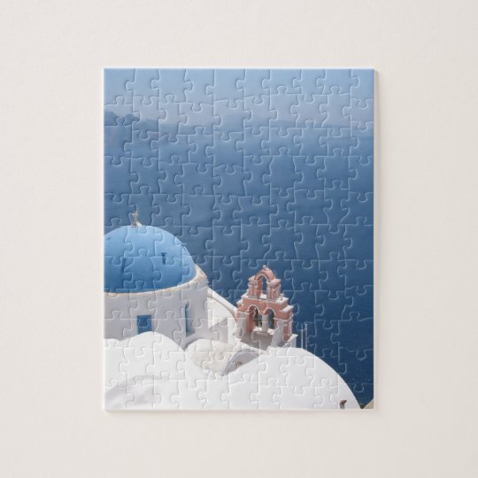 Santorini Greece Jigsaw Puzzle | Zazzle.com.au