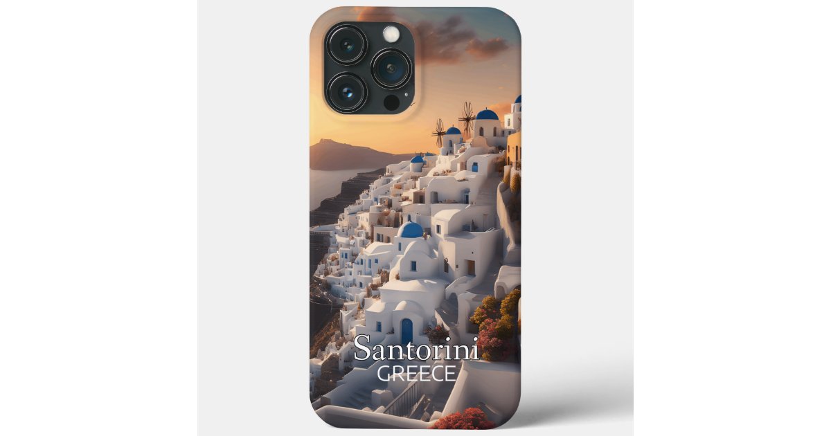 Santorini, Greece: Unforgettable Vacation Paradise Case-Mate iPhone ...
