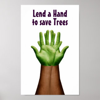 Save The Trees Posters | Zazzle.com.au