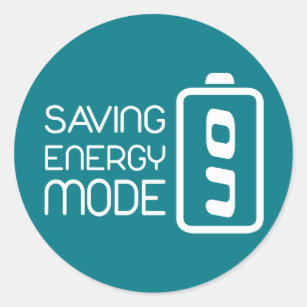 Save Energy Stickers | Zazzle AU