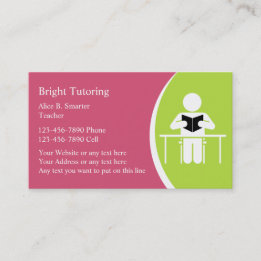 Home Tutor Business Cards | Zazzle AU