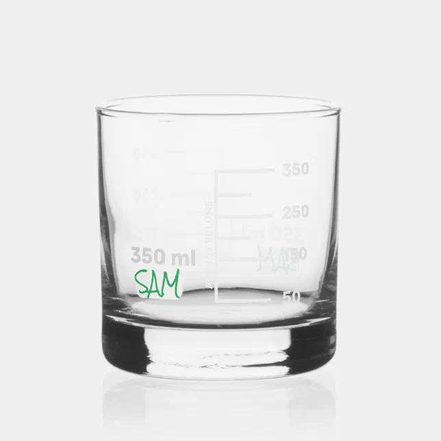 Science Lab Beaker Personalised Glass Chemistry | Zazzle