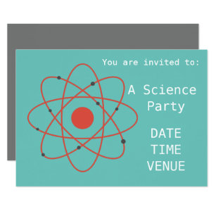 Science Geek Invitations | Zazzle AU