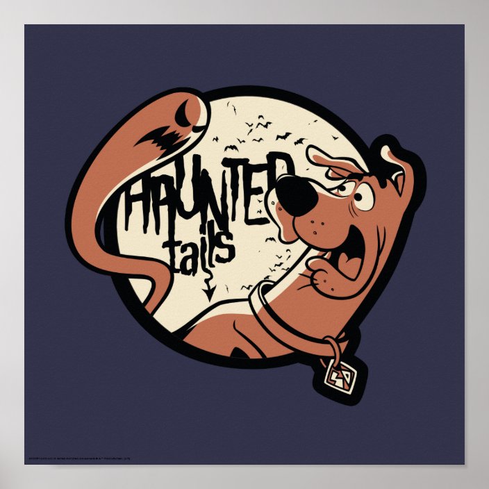 Scooby-Doo "Haunted Tails" Poster | Zazzle.com.au