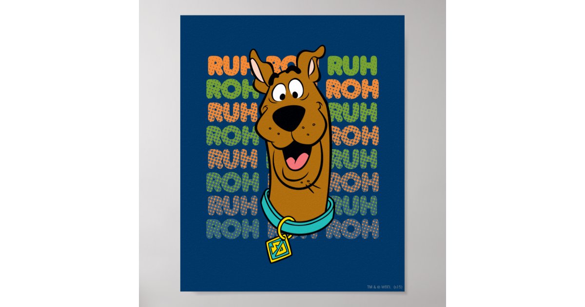 Scooby-Doo Ruh Roh Poster | Zazzle