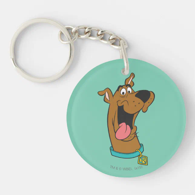 Scooby-Doo Tongue Out Key Ring | Zazzle