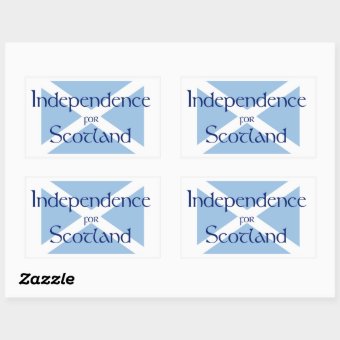 Scottish Independence Sticker | Zazzle