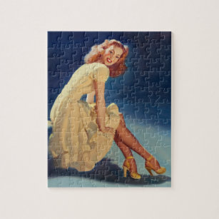 Pinup Girls Jigsaw Puzzles | Zazzle.com.au