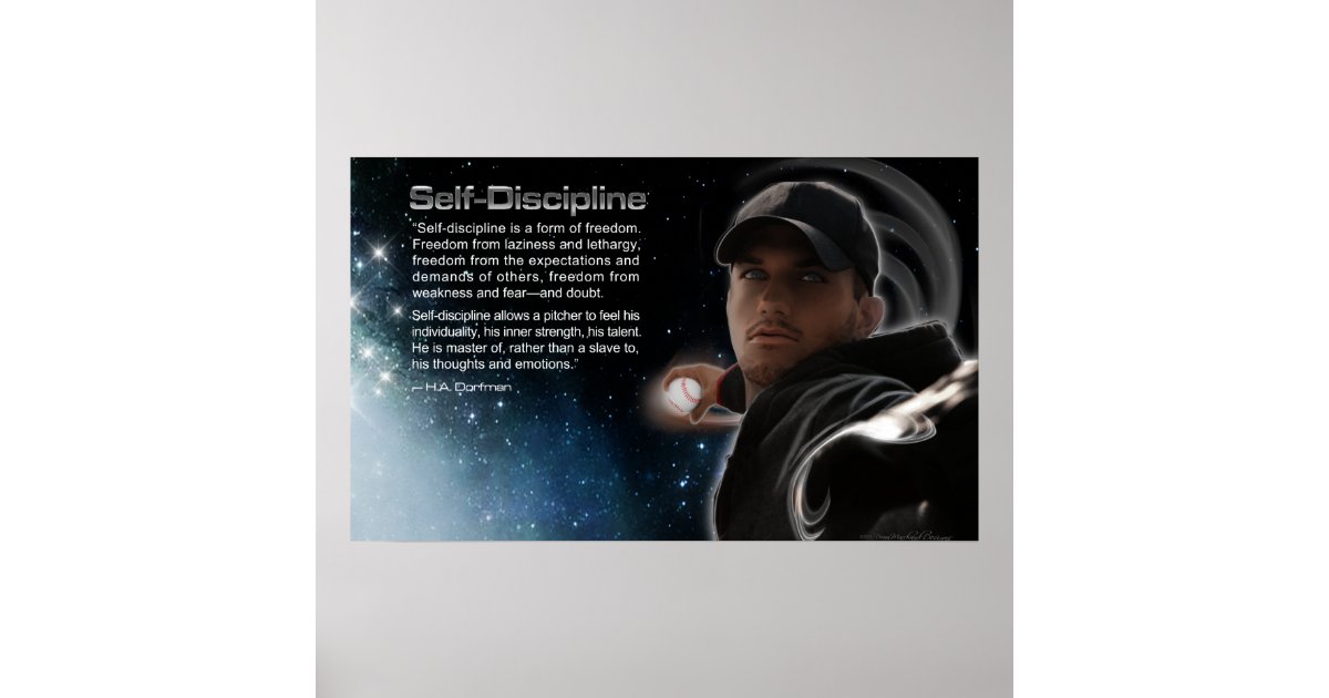 Self-Discipline Poster | Zazzle