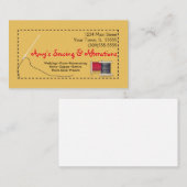 Sewing or Alterations Business Cards | Zazzle