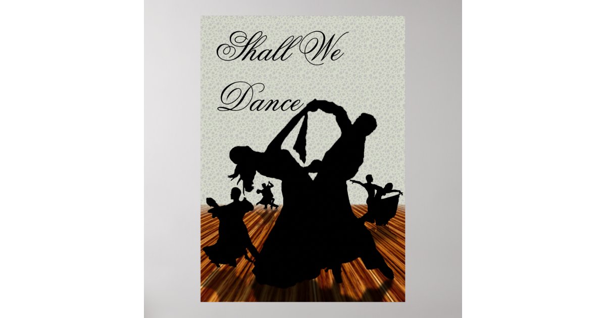 Shall We Dance Poster | Zazzle