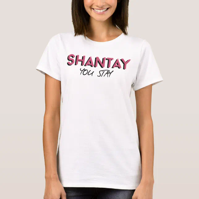 Shantay You Stay / Sashay Away Cropped T-Shirt | Zazzle