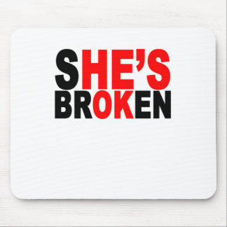 Shes Broken Gifts - T-Shirts, Art, Posters & Other Gift Ideas | Zazzle