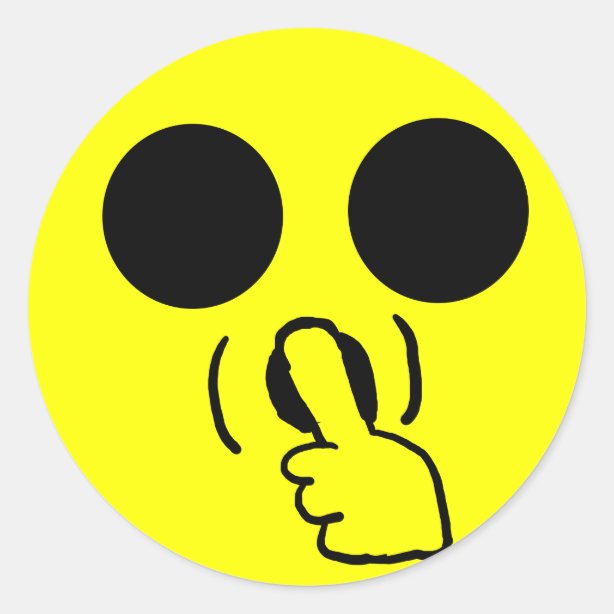 Shhh Stickers | Zazzle AU