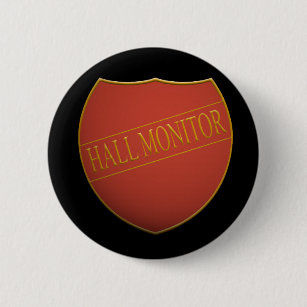 Hall Monitor Badges & Pins | Zazzle AU