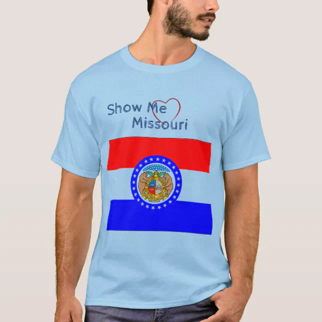 Show Me Love Missouri Uni Sex Patriotic T Shirt Zazzle
