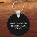 Simple Class of Graduation Keychain | Zazzle