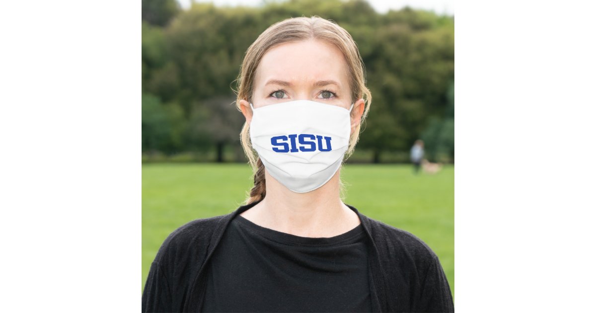 SISU Face Mask Finland Finnish Strong | Zazzle