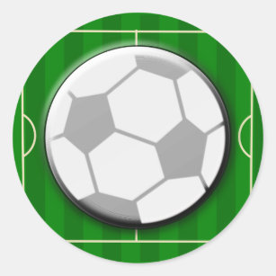 Soccer Ball Stickers | Zazzle AU
