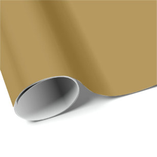 Matte Gold Wrapping Paper | Zazzle.com.au