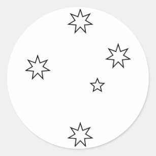 Southern Cross Stickers | Zazzle AU