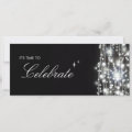 Sparkling Stars Invitation | Zazzle