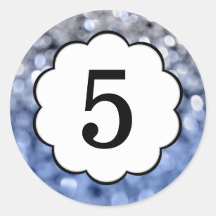 Number 5 Stickers | Zazzle AU