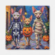 Sphynx Cats Trick-or-Treating in Halloween Costume Magnet | Zazzle