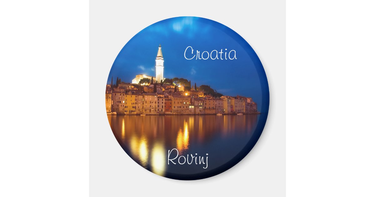 Splendid Croatia, Rovinj Magnet | Zazzle